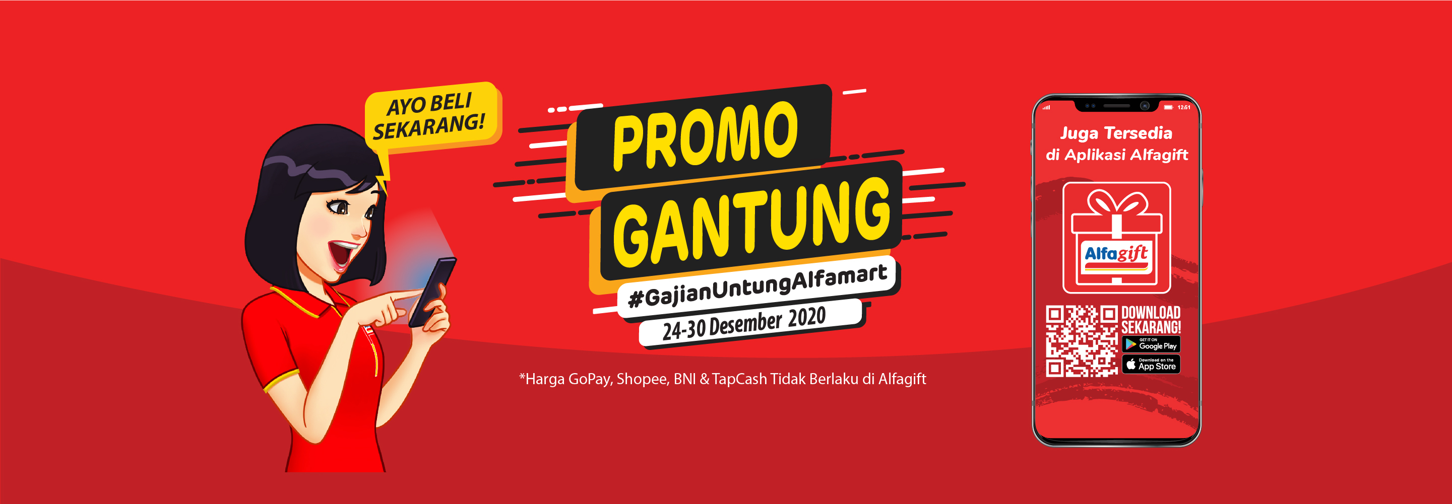 Promo Gantung terbaru dari Alfamart - Alfamart