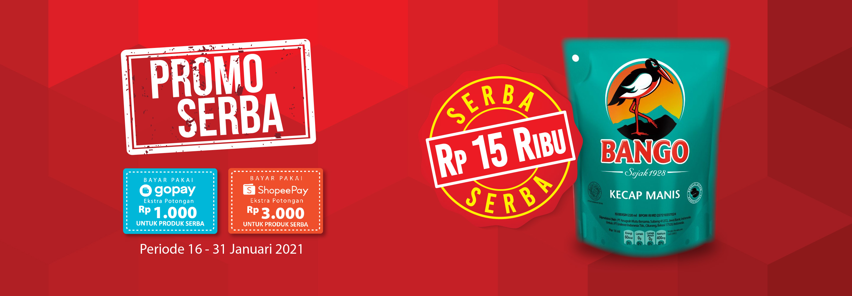 Promo Serba 15 Ribu - Alfamart
