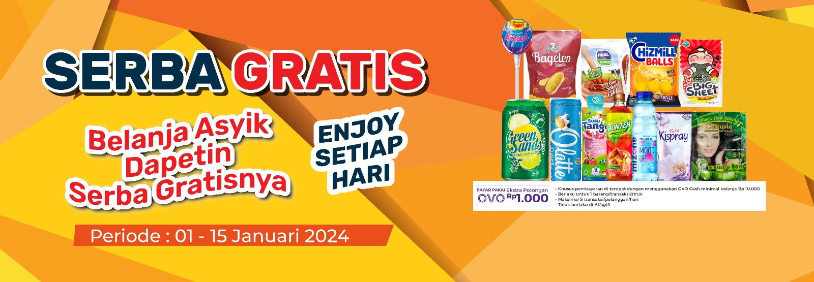 SERBA GRATIS - Alfamart