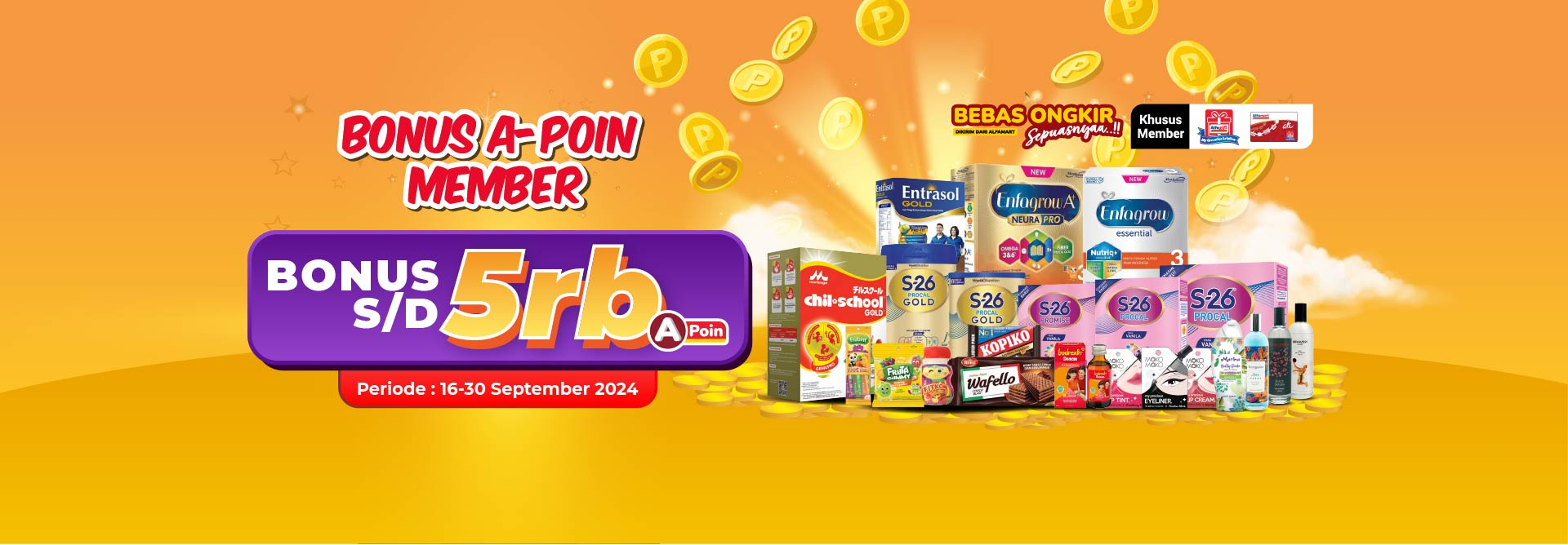 Bonus Poin Member - Alfamart